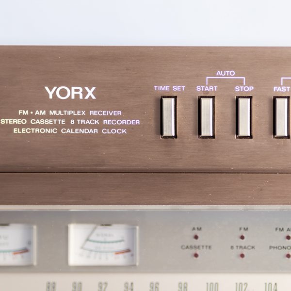 YORX Vintage Stereo System with Speakers and 8track recorder | REVINTAGES